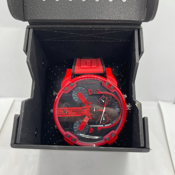 Diesel Watch | Accessories | Brand New Mens Diesel Red Watch In ...